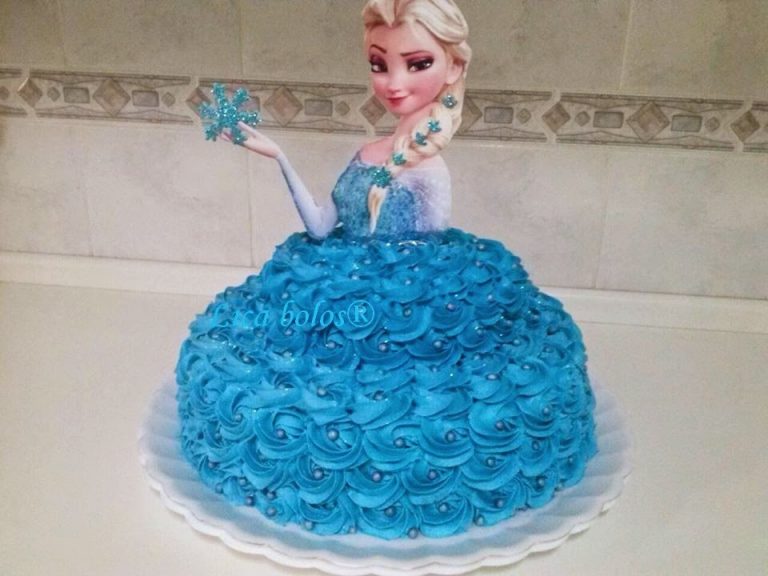 Bolo da Frozen: 100 Melhores ideias para você se inspirar!