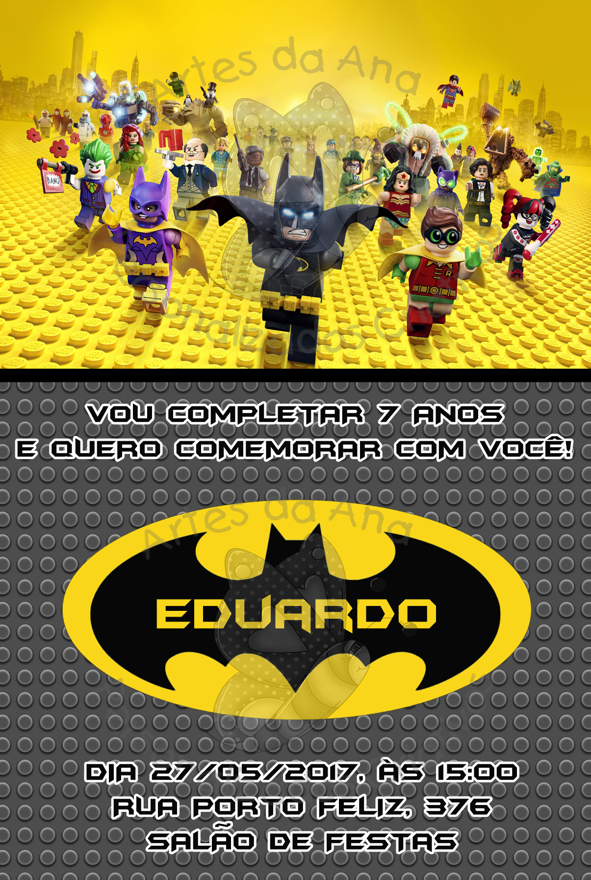 Convite do Batman: 30 Ideias Para Você Se Inspirar