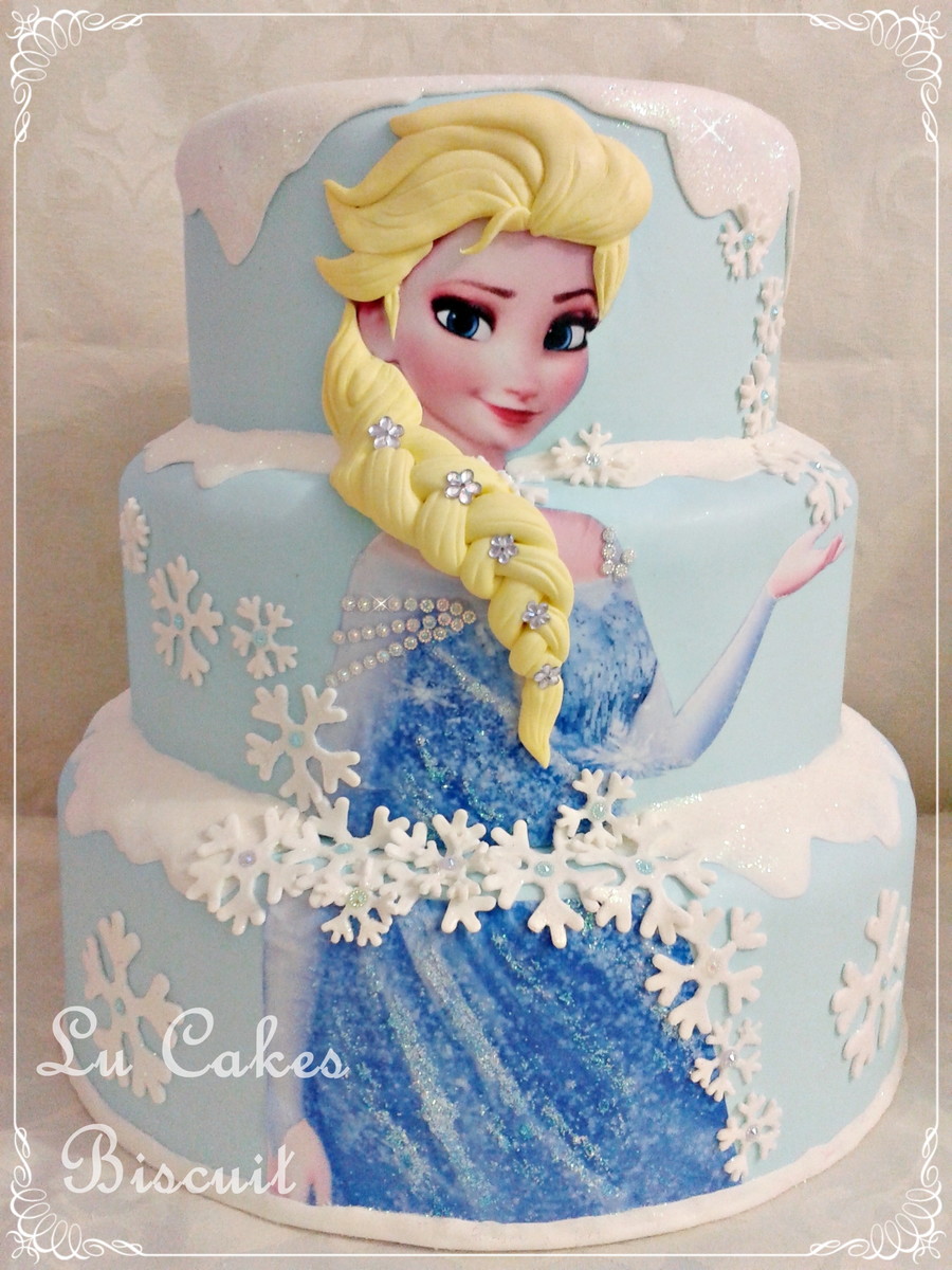 Bolo da Frozen: 100 Melhores ideias para você se inspirar!