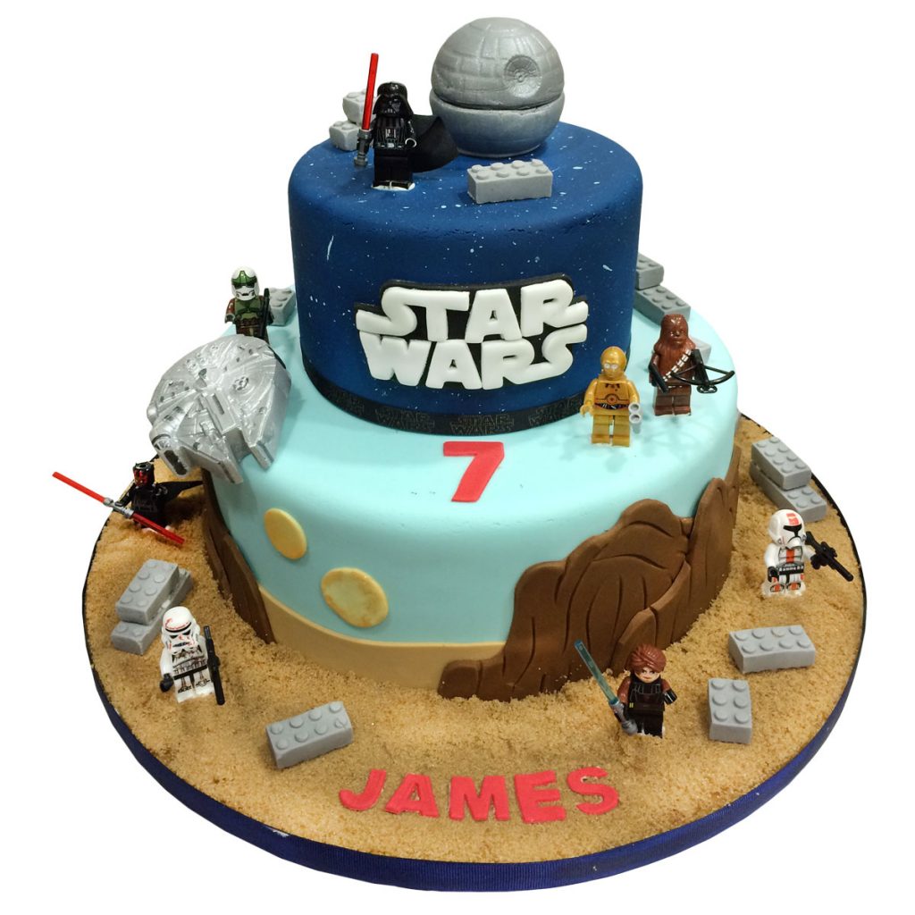 Bolo Star Wars: 60 modelos e dicas para os fanáticos em Star Wars, confira!