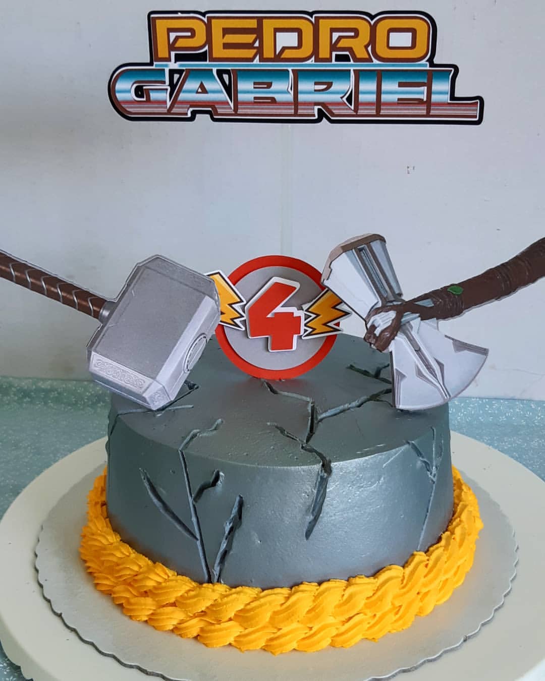 Bolo Do Thor: 60 Modelos E Ideias Fantásticas Que Irá Te Inspirar!