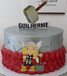 Bolo Do Thor: 60 Modelos E Ideias Fantásticas Que Irá Te Inspirar!