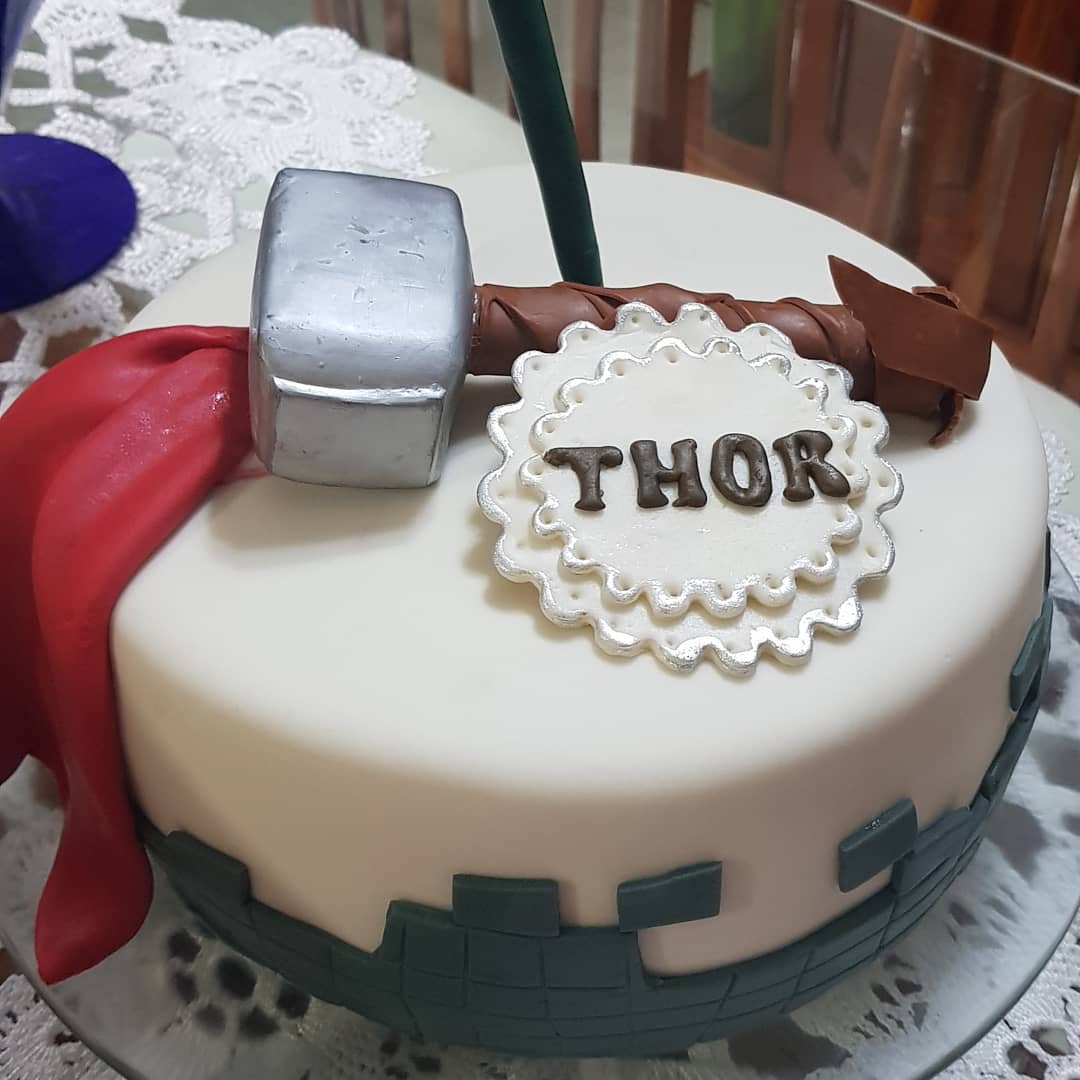 Bolo Do Thor: 60 Modelos E Ideias Fantásticas Que Irá Te Inspirar!