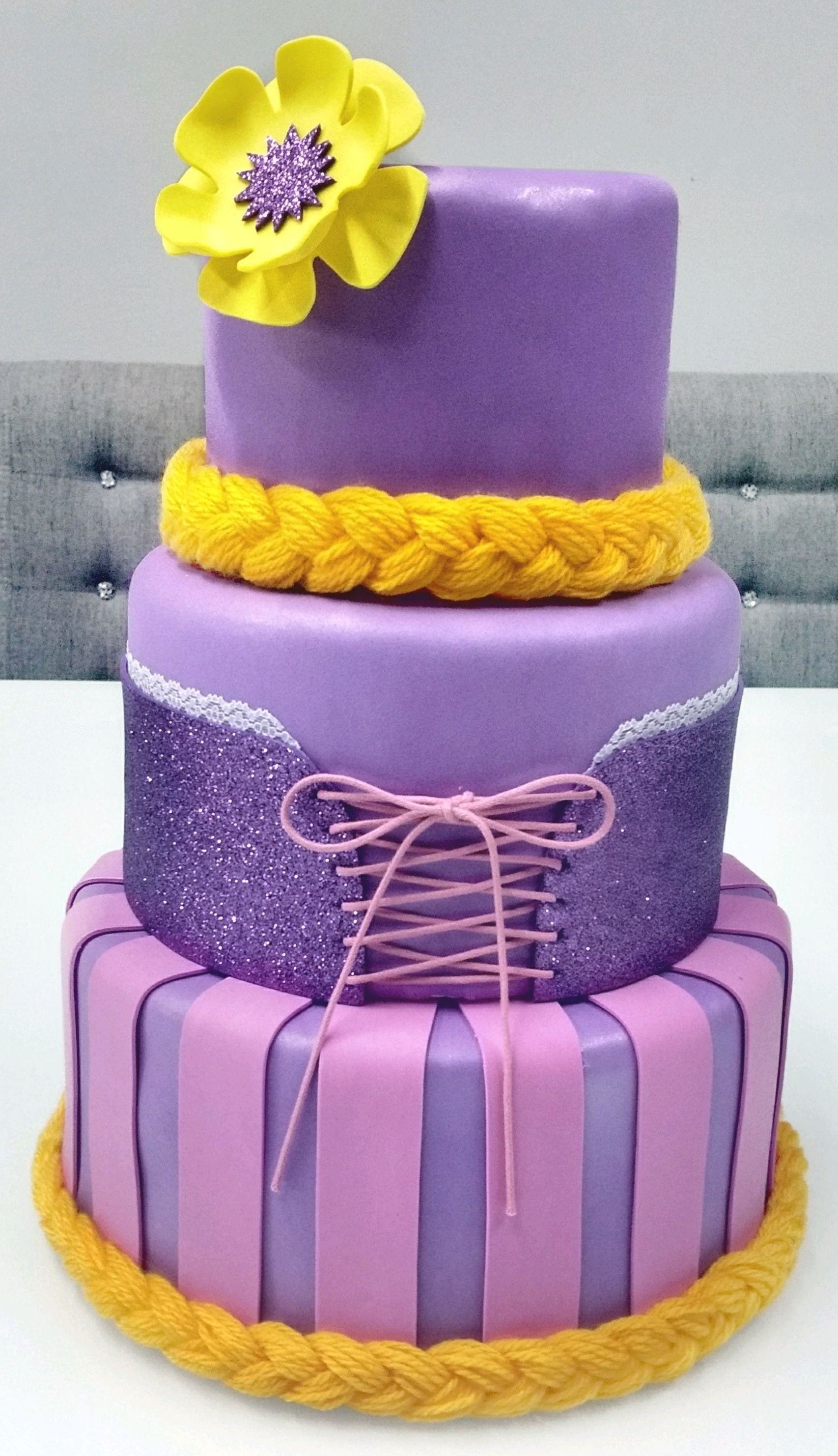 Bolo da Rapunzel: 70 modelos fantásticos que irá te ajudar na escolha ...