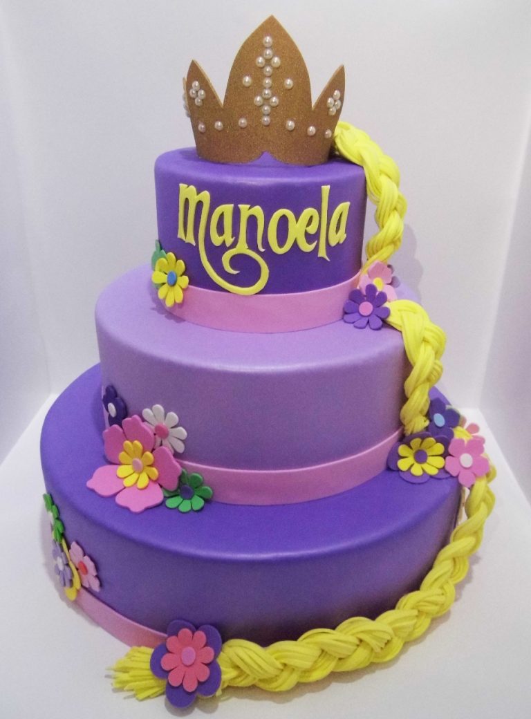 Bolo da Rapunzel: 70 modelos fantásticos que irá te ajudar na escolha ...