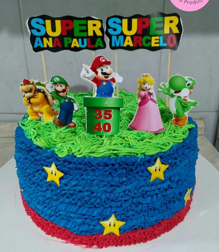Bolo Super Mário: 90 dicas fantásticas para os fãs do game