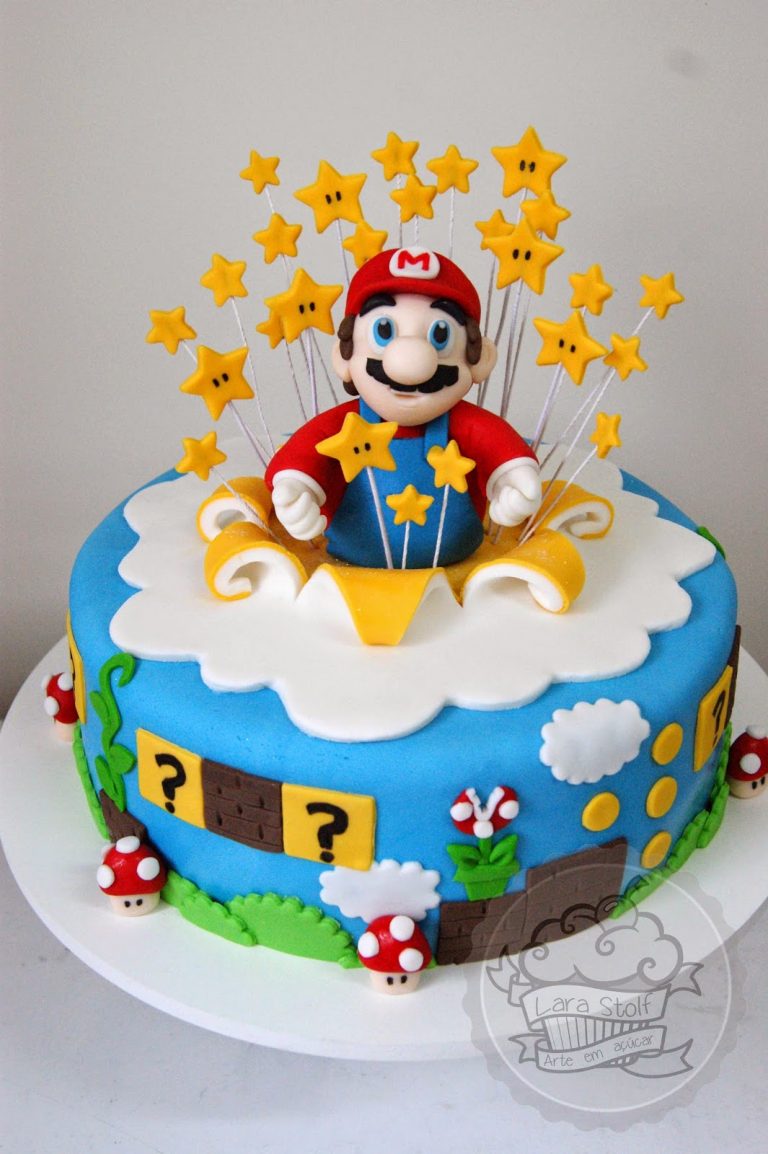 Bolo Super Mário: 90 dicas fantásticas para os fãs do game