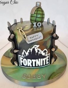 Bolo Fortnite: 70 modelos e ideias inspiradas no jogo!