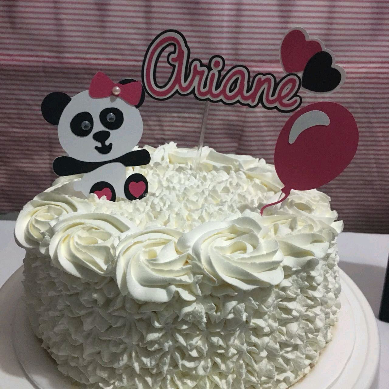 Bolo panda: 60 modelos e ideias atrativas para se inspirar, confira!