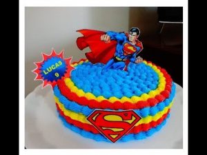 Bolo Super Homem: 100 modelos especiais que irá te inspirar