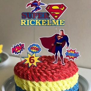 Bolo Super Homem: 100 modelos especiais que irá te inspirar