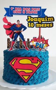Bolo Super Homem: 100 modelos especiais que irá te inspirar
