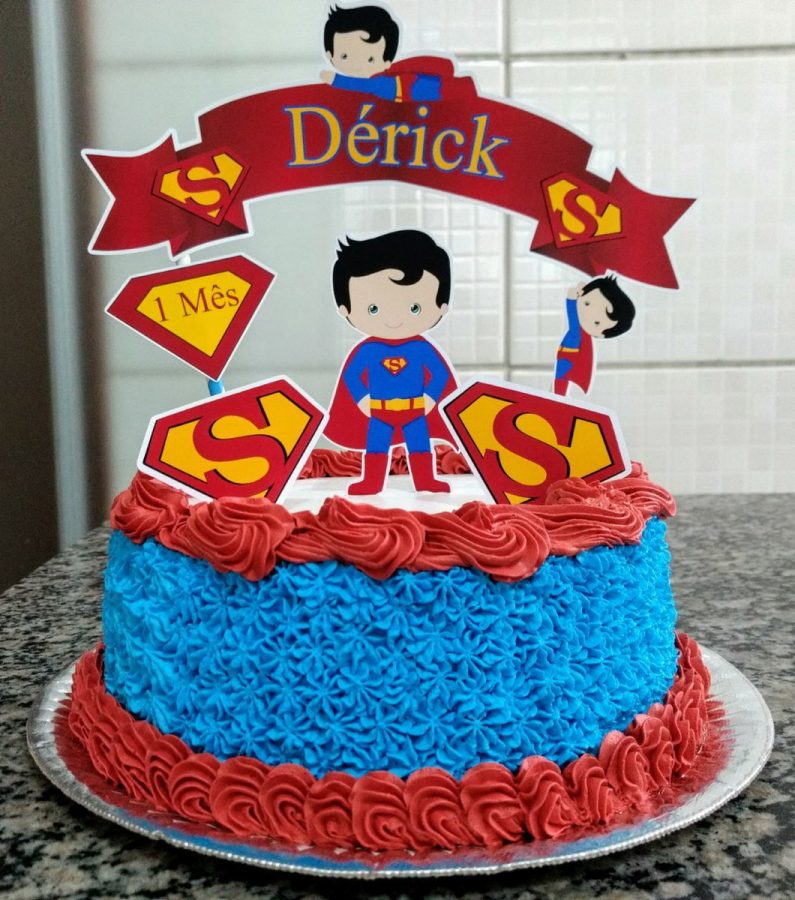 Bolo Super Homem: 100 modelos especiais que irá te inspirar