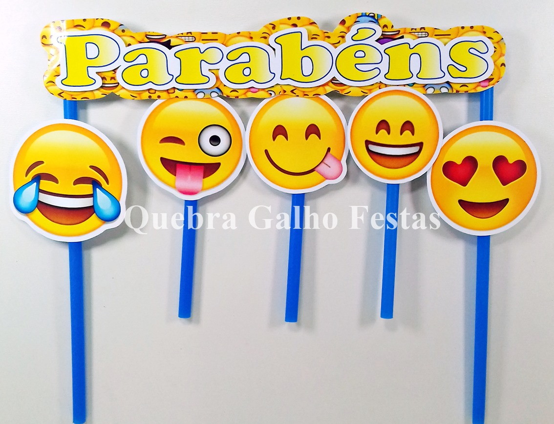 Bolo Emoji: 60 modelos lindinhos para se inspirar, confira!