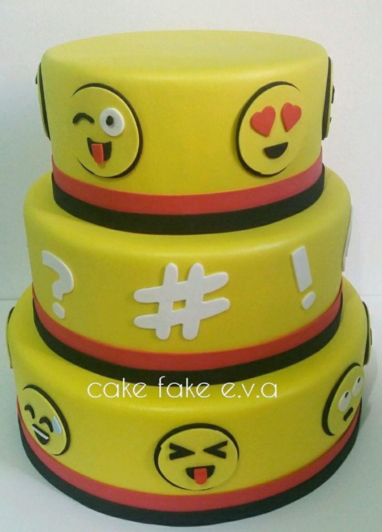 Bolo Emoji: 60 modelos lindinhos para se inspirar, confira!