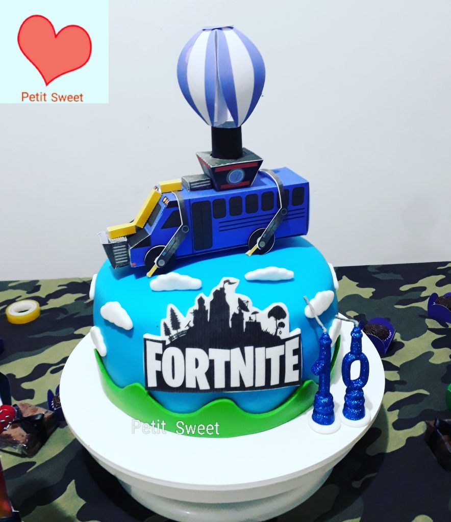 Bolo Fortnite: 70 modelos e ideias inspiradas no jogo!