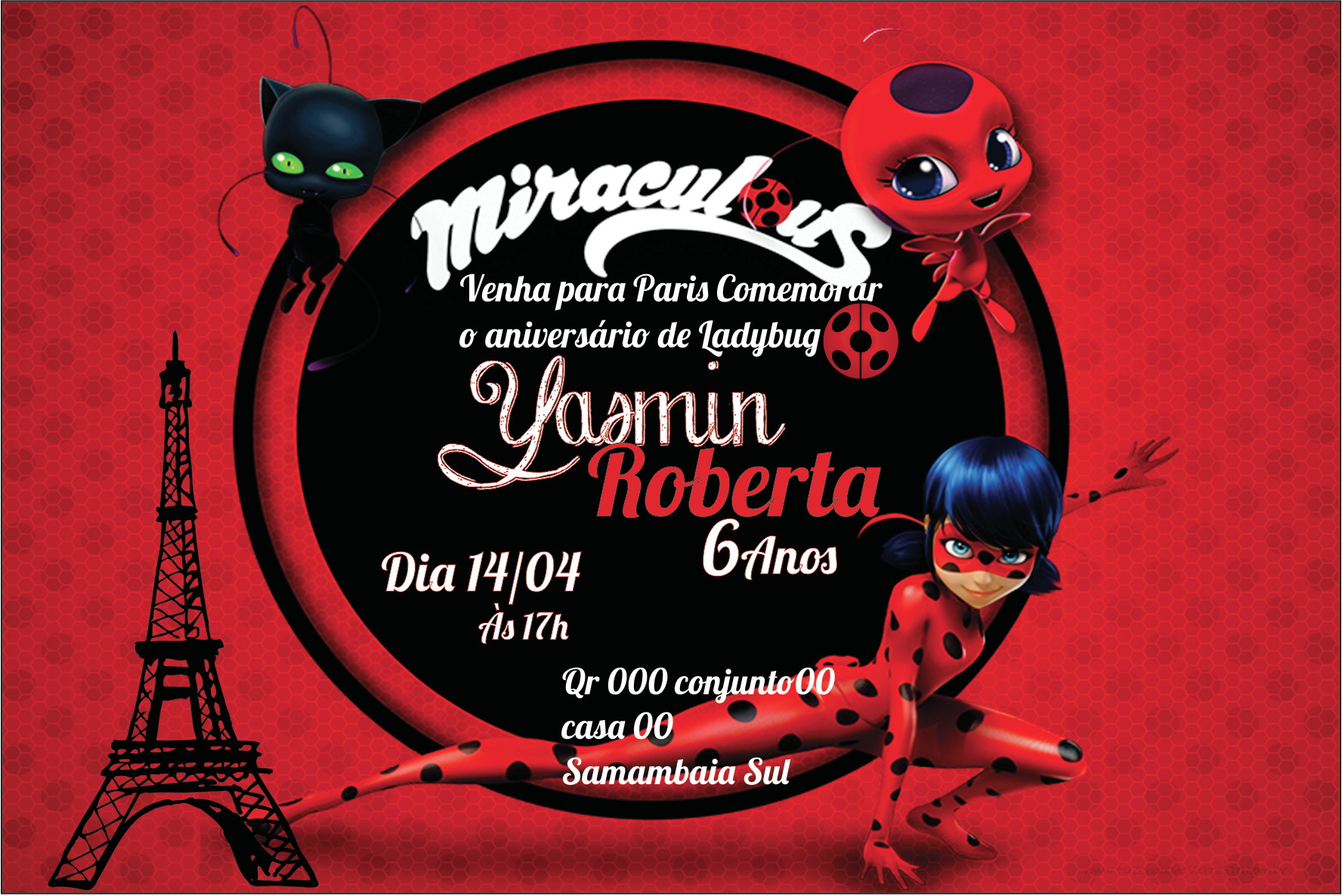 Convite Ladybug: 75 modelos fantásticos para se inspirar!
