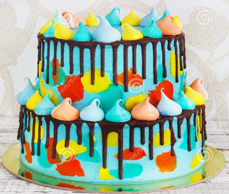 Bolo Colorido: 76 lindíssimos modelos para se inspirar!!