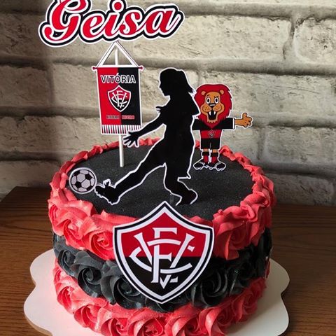 Bolo do Vitória: 50 Modelos do Time Para se Inspirar, Confira!