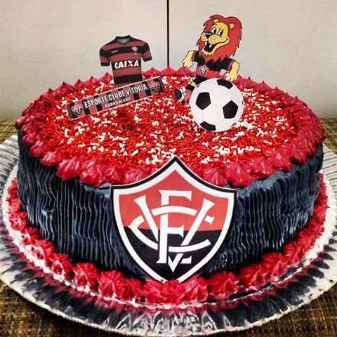 Bolo do Vitória: 50 Modelos do Time Para se Inspirar, Confira!