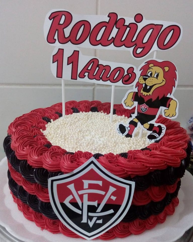 Bolo do Vitória: 50 Modelos do Time Para se Inspirar, Confira!