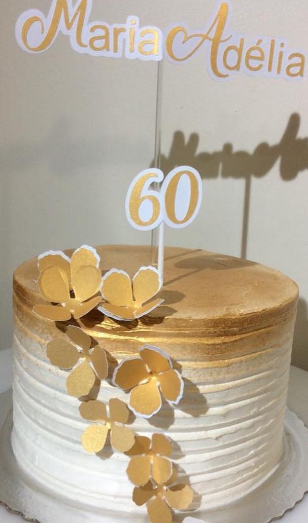 Bolo 60 Anos: 70 dicas para comemorar em grande estilo