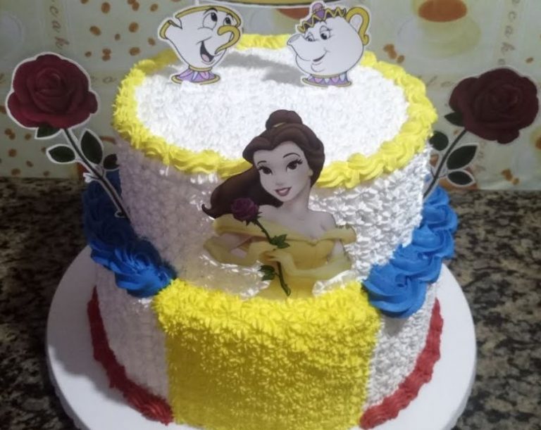 Bolo A Bela E A Fera 80 Modelos Lindos E Inspiradores