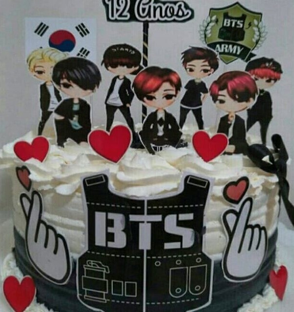 Bolo BTS: 80 opções especiais para a sua festa