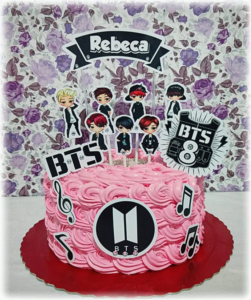 Bolo BTS: 80 opções especiais para a sua festa