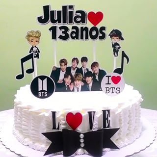 Bolo BTS: 80 opções especiais para a sua festa