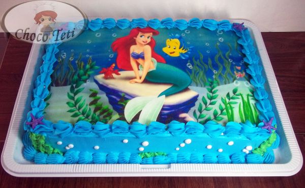 Bolo da Ariel: 90 modelos fantásticos para se inspirar!