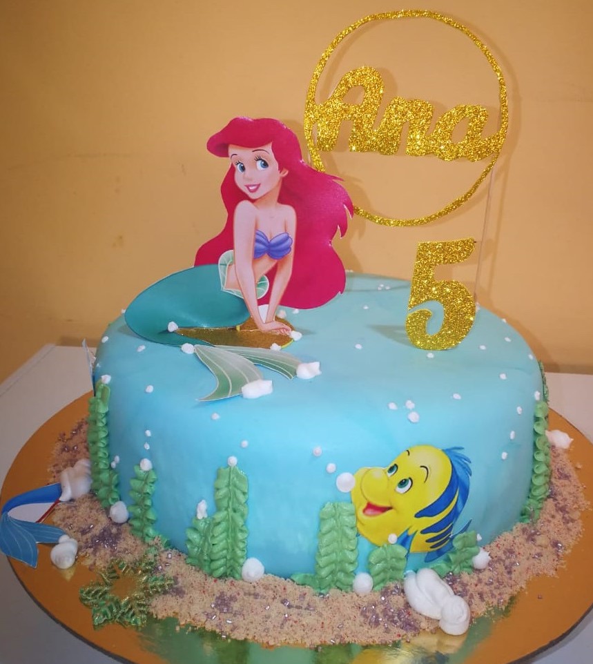 Bolo da Ariel: 90 modelos fantásticos para se inspirar!