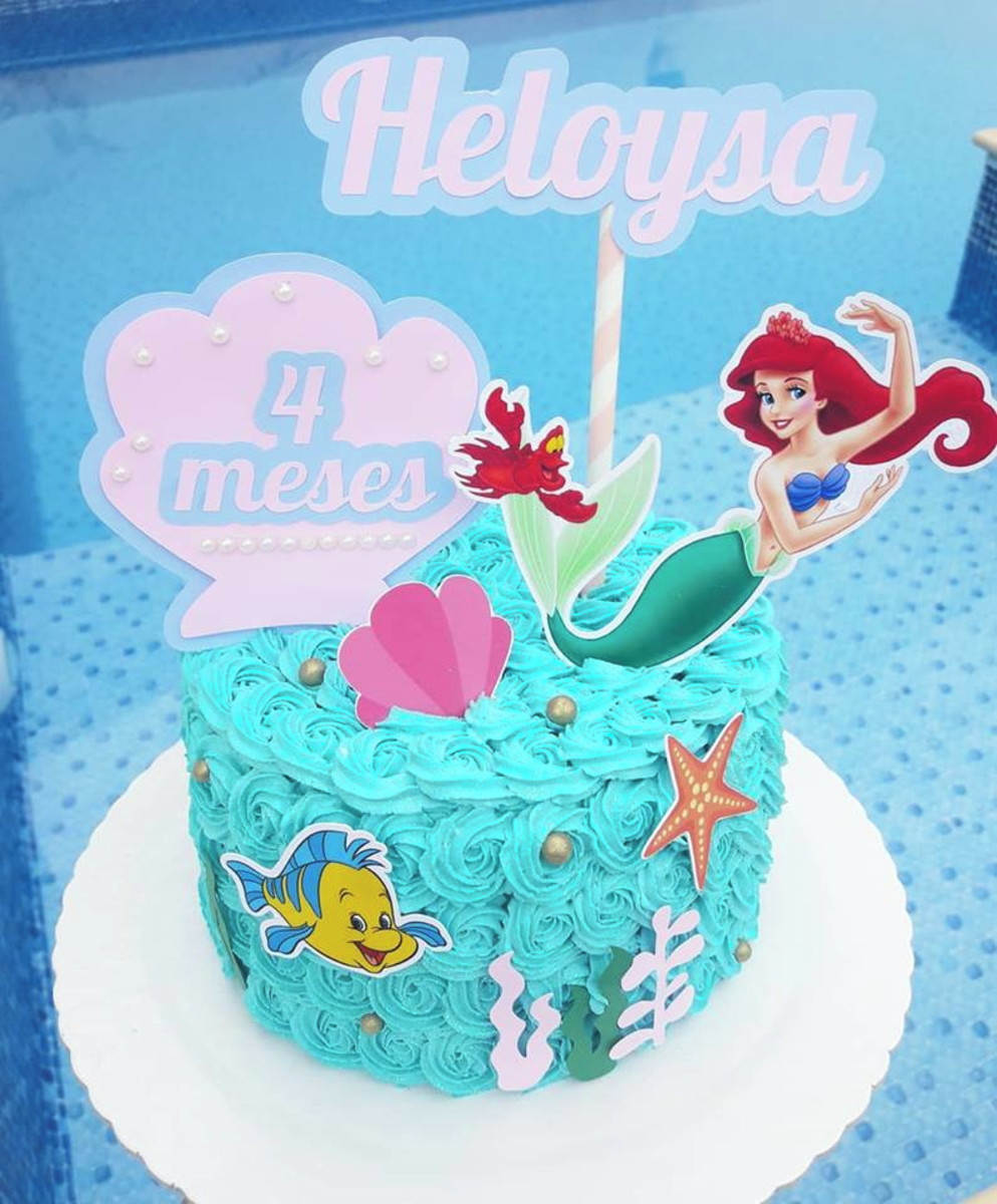 Bolo da Ariel: 90 modelos fantásticos para se inspirar!