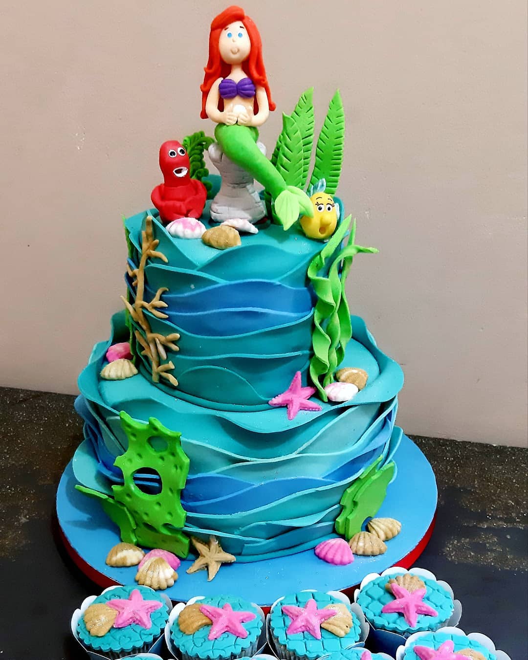 Bolo da Ariel: 90 modelos fantásticos para se inspirar!