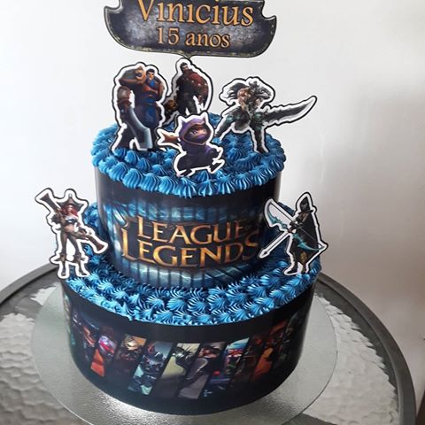 Bolo League Of Legends: 70 Inspirações Desnublantes!