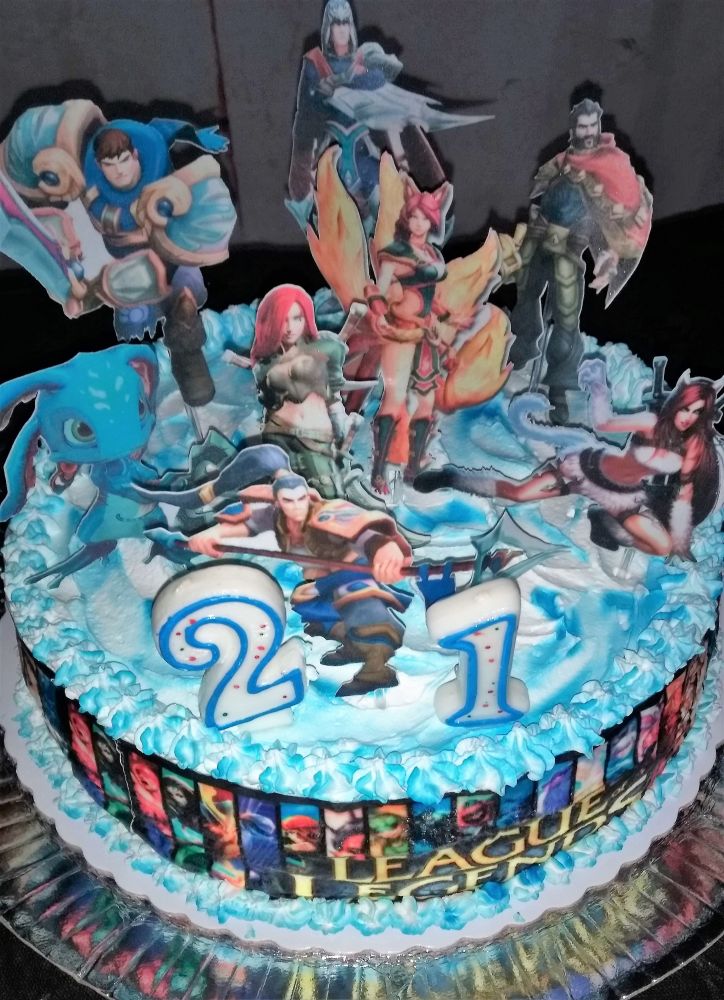 Bolo League Of Legends: 70 Inspirações Desnublantes!