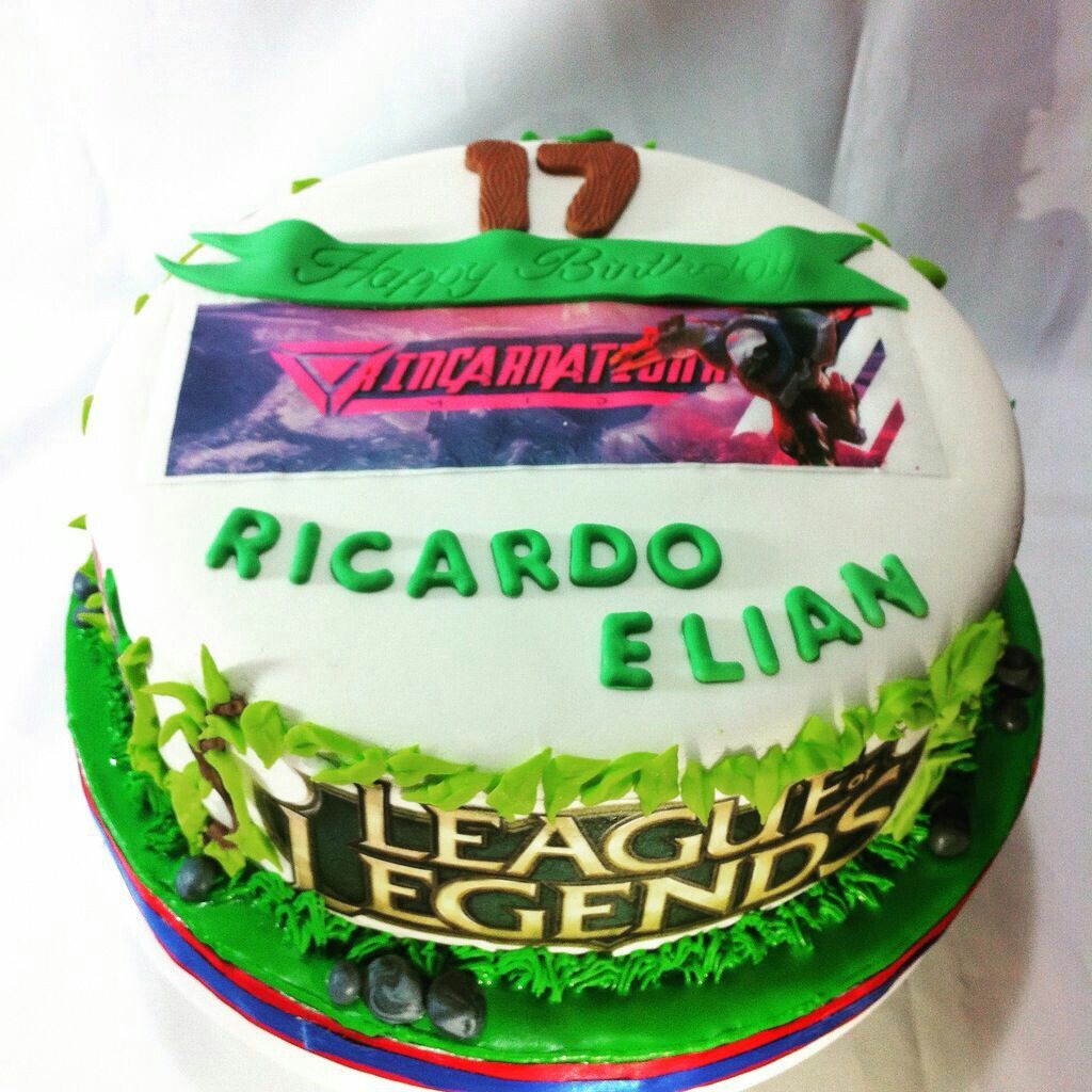 Bolo League Of Legends: 70 Inspirações Desnublantes!