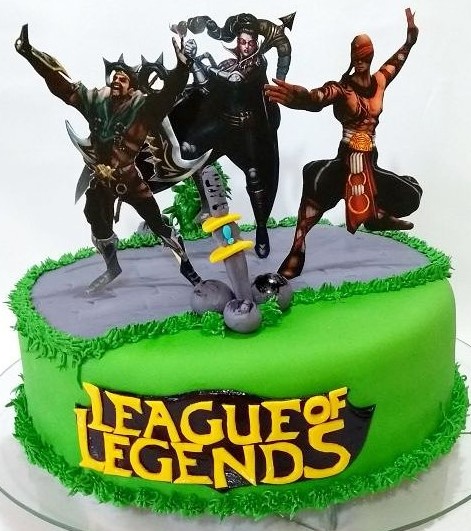 Bolo League Of Legends: 70 Inspirações Desnublantes!