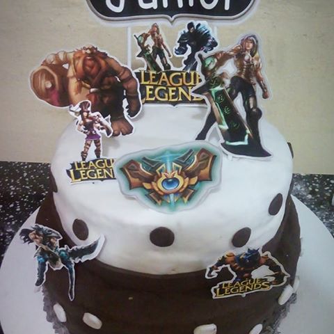 Bolo League Of Legends: 70 Inspirações Desnublantes!