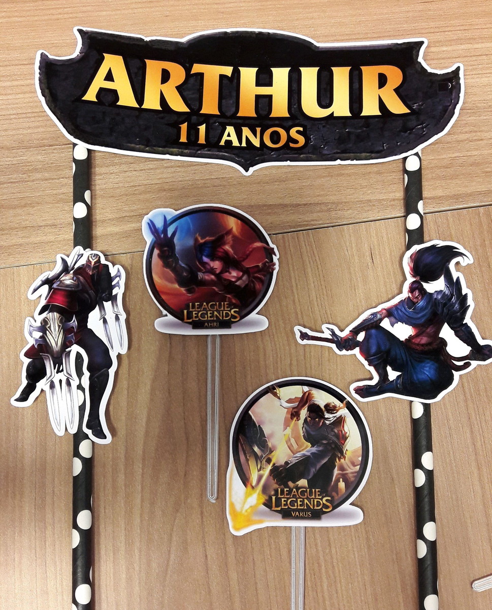 Bolo League Of Legends: 70 Inspirações Desnublantes!