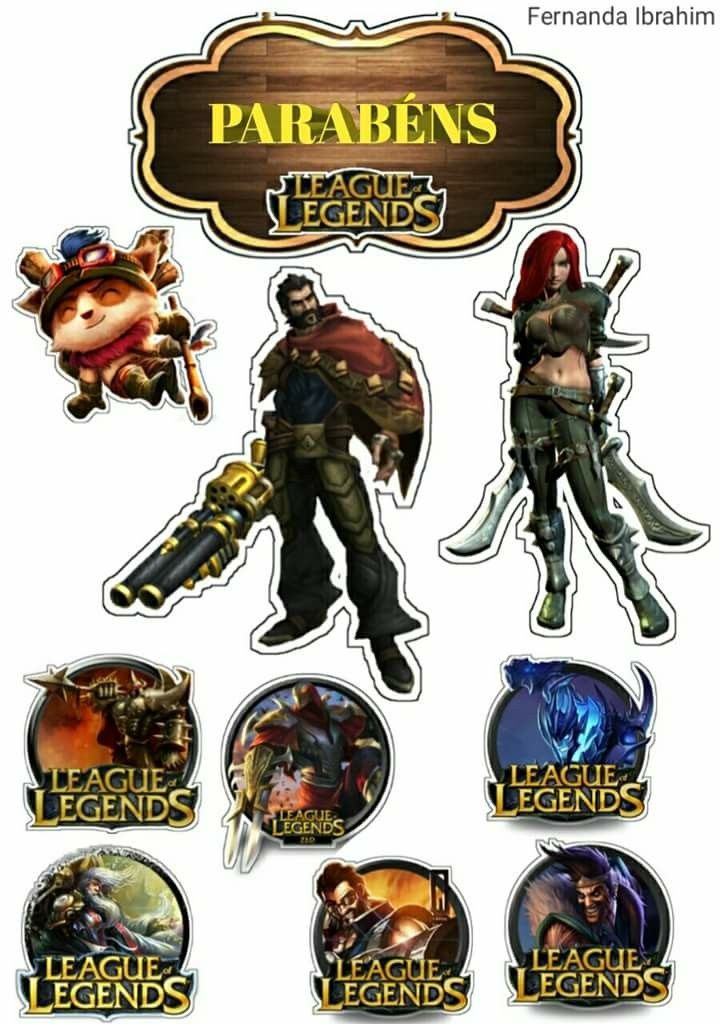 Bolo League Of Legends: 70 Inspirações Desnublantes!