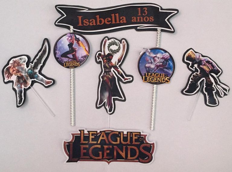 Bolo League Of Legends: 70 Inspirações Desnublantes!