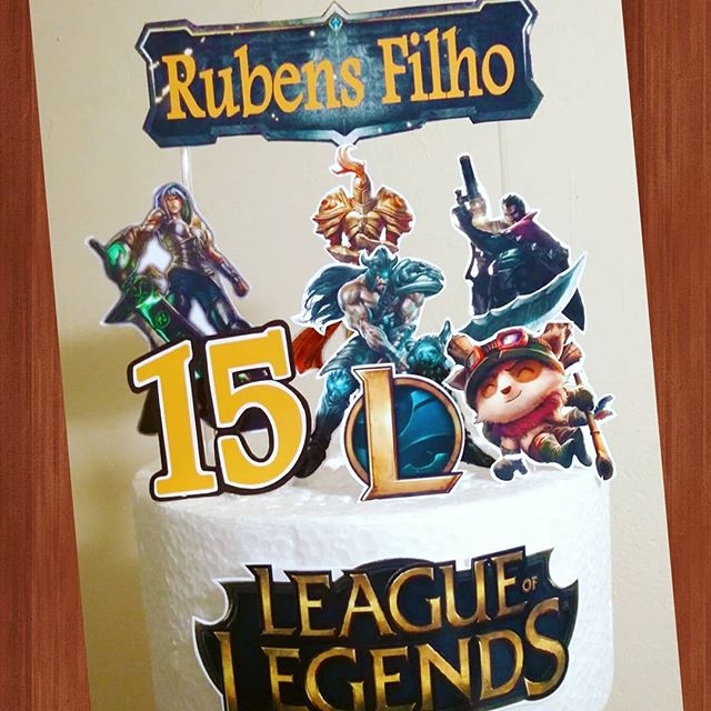Bolo League Of Legends: 70 Inspirações Desnublantes!