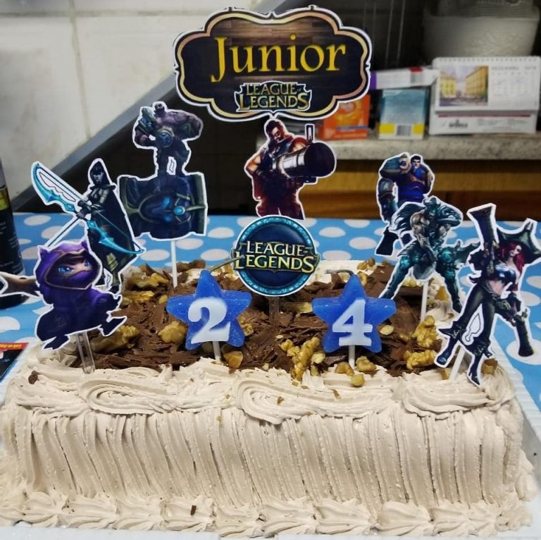 Bolo League Of Legends: 70 Inspirações Desnublantes!