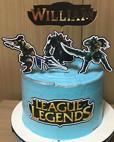 Bolo League Of Legends: 70 Inspirações Desnublantes!