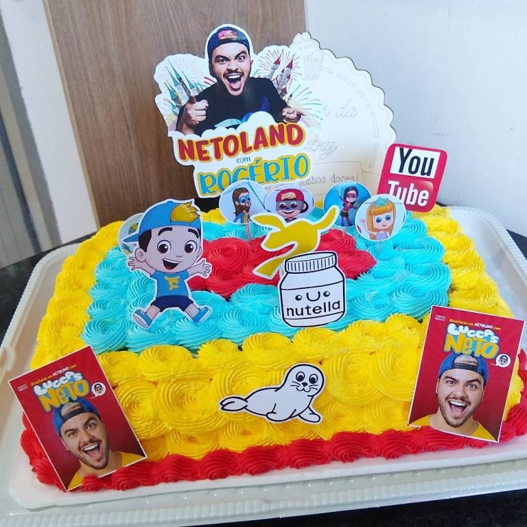 Bolo Luccas Neto: 60 Ideias Para a Sua Comemoração!