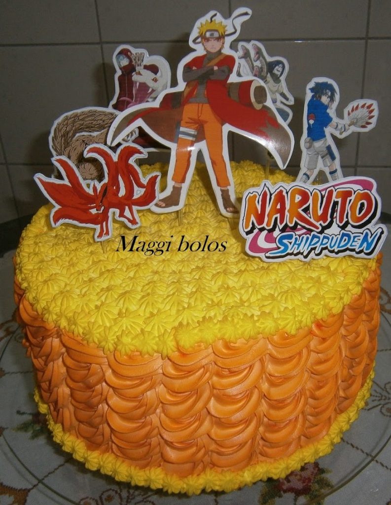 Bolo Naruto: 60 modelos divertidos para a sua festa