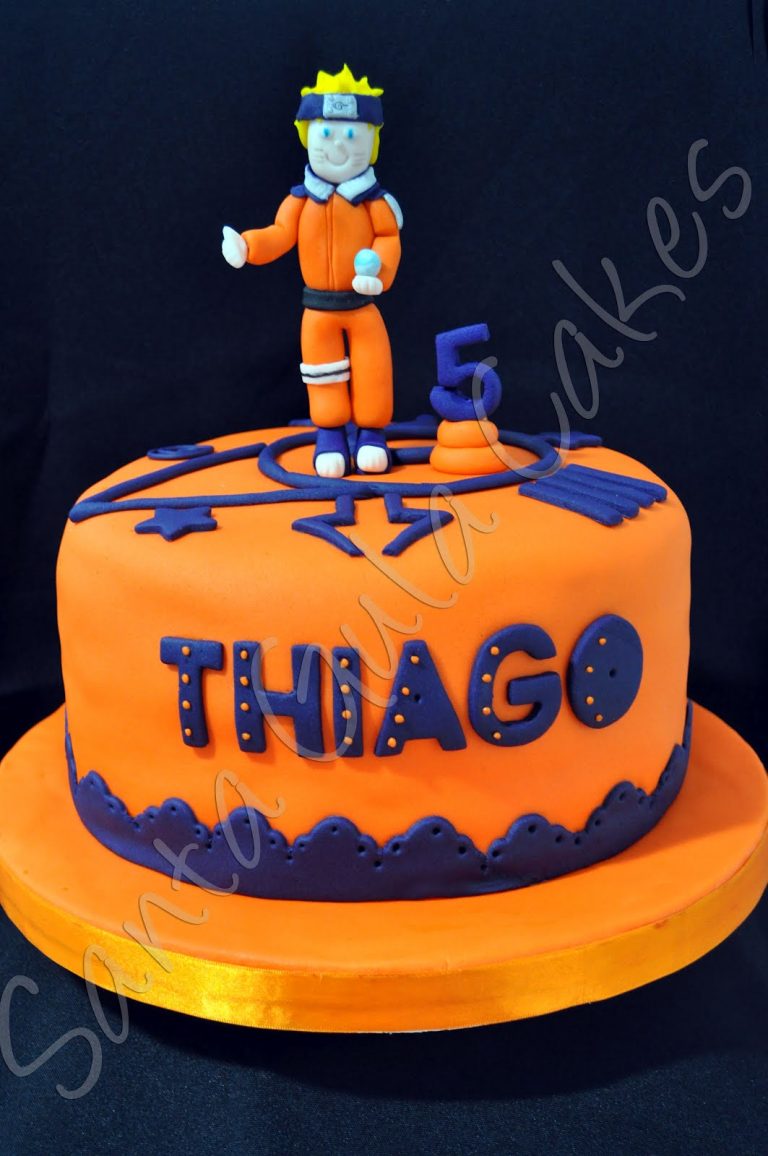 Bolo Naruto: 60 modelos divertidos para a sua festa