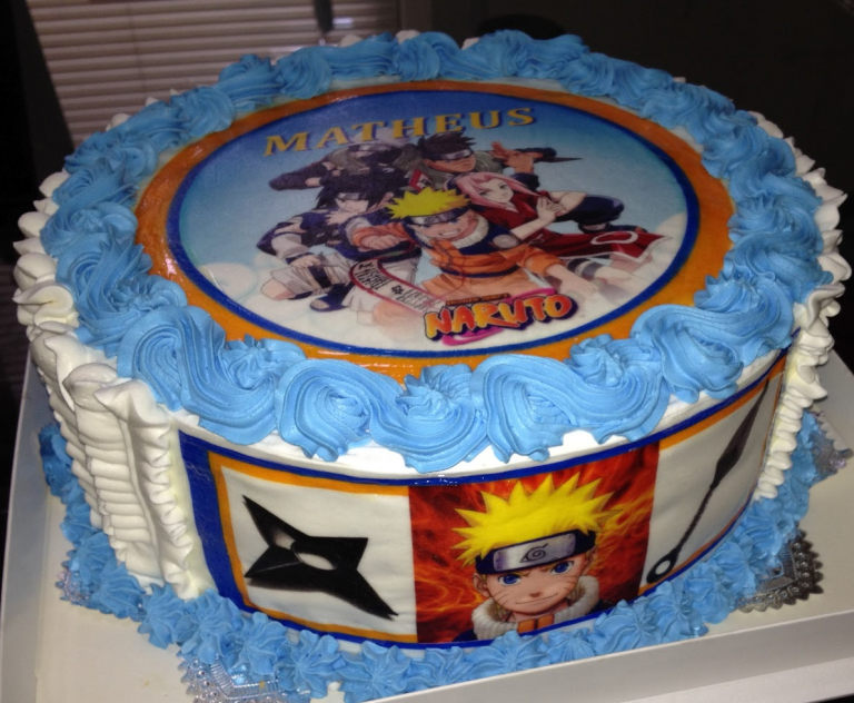 Bolo Naruto: 60 modelos divertidos para a sua festa