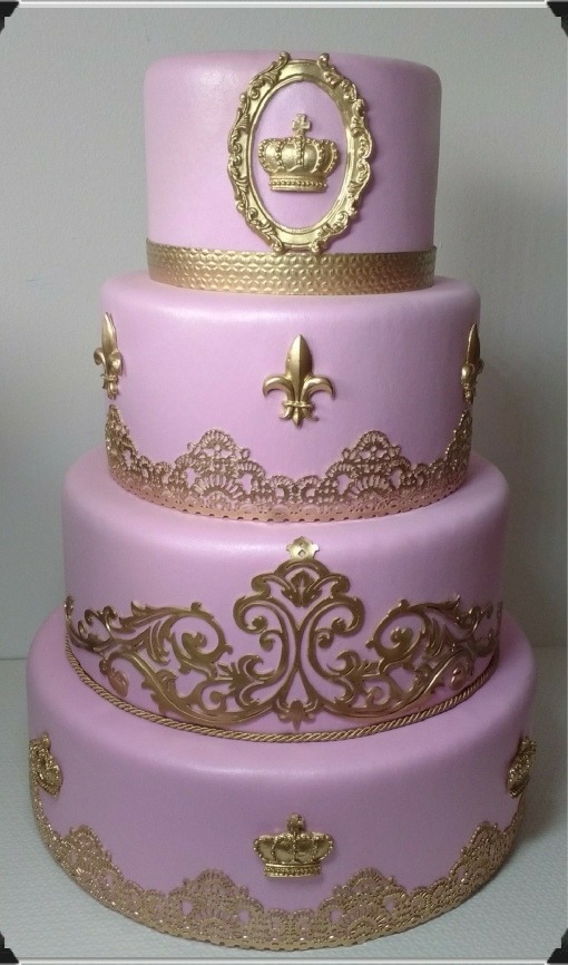 Bolo Rosa: 50 Glamourosos Modelos, Confira!